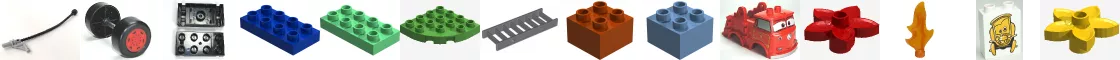 LEGO 6132 Red Set Parts List