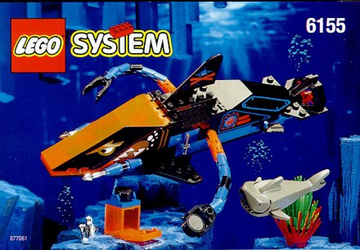 Aquasharks Aquazone LEGO Set Reference Inventories and Instructions