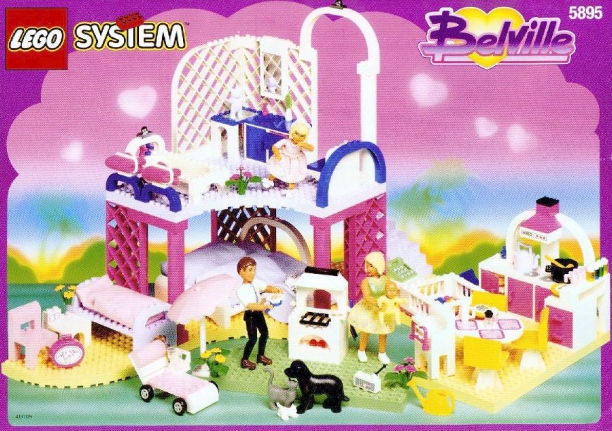 Dollhouse Belville LEGO Set Reference Inventories and Instructions