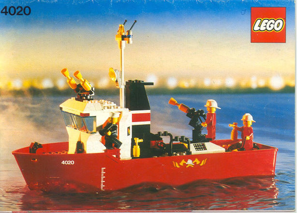 Fire Boat LEGO Set Reference Inventories and Instructions