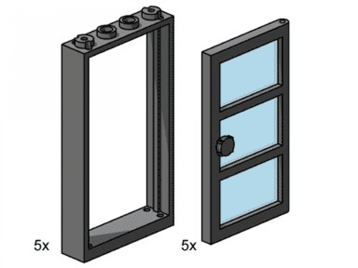 Doors and Windows Bulk LEGO Set Reference Inventories and Instructions