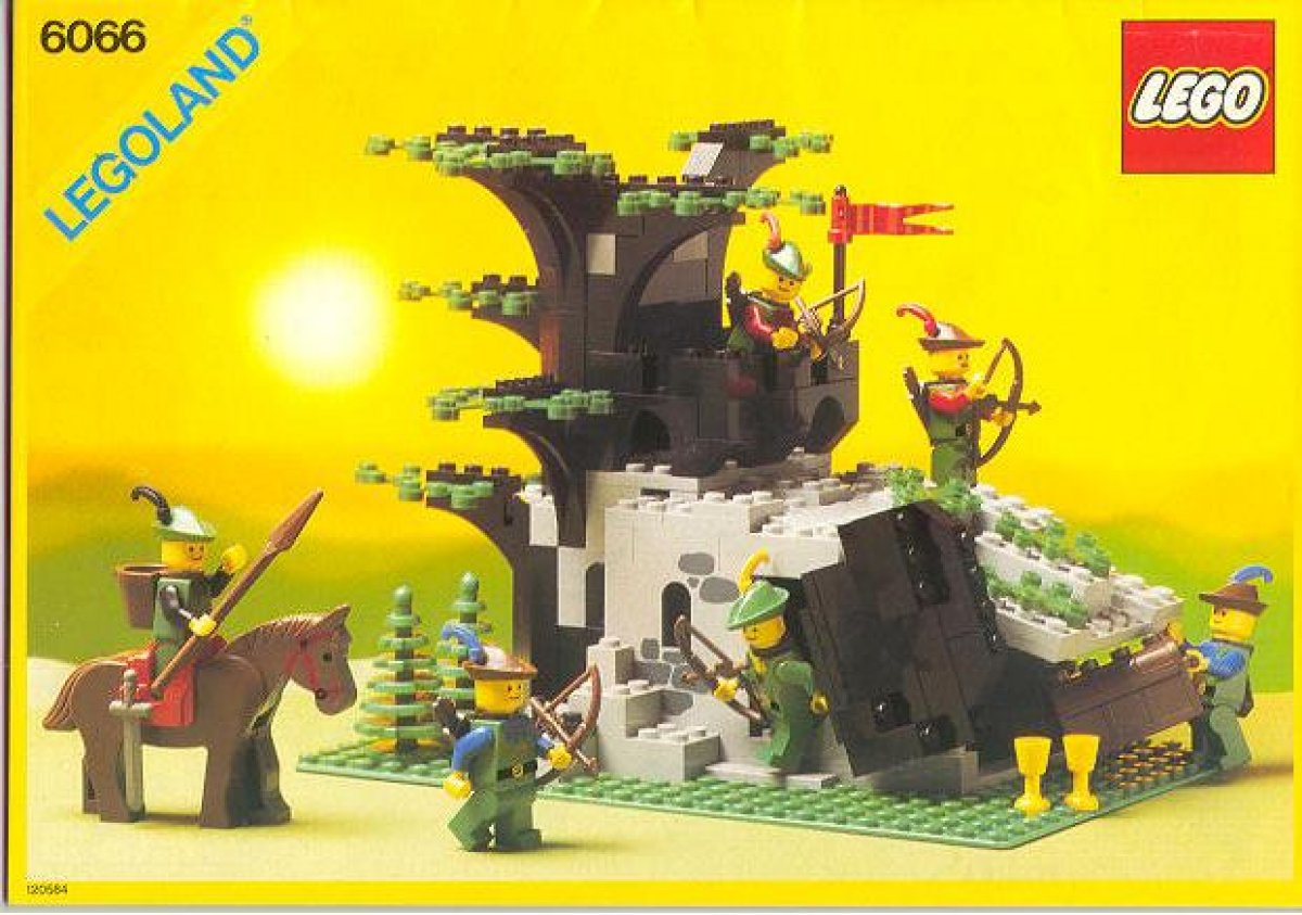 Forestmen Castle LEGO Set Reference Inventories and Instructions