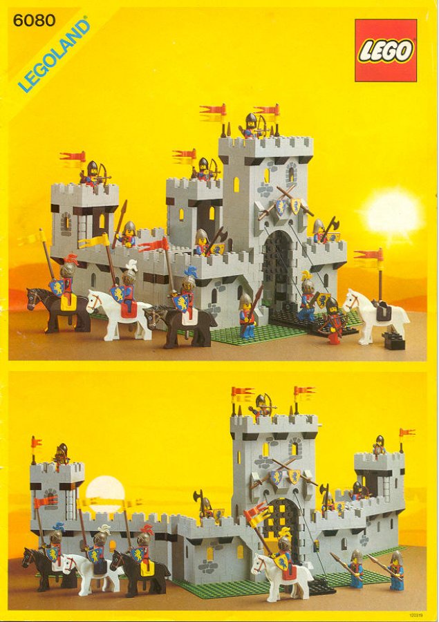 Lion Knights Castle LEGO Set Reference Inventories and Instructions