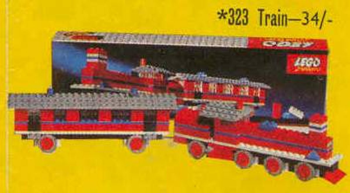 Train Vehicle Classic LEGO Set Reference Inventories and Instructions