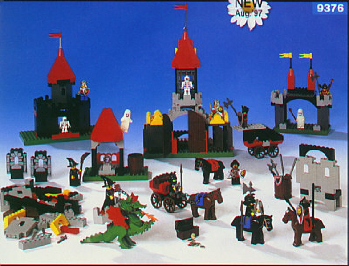 Fright Knights Castle System Dacta LEGO Set Reference Inventories and ...