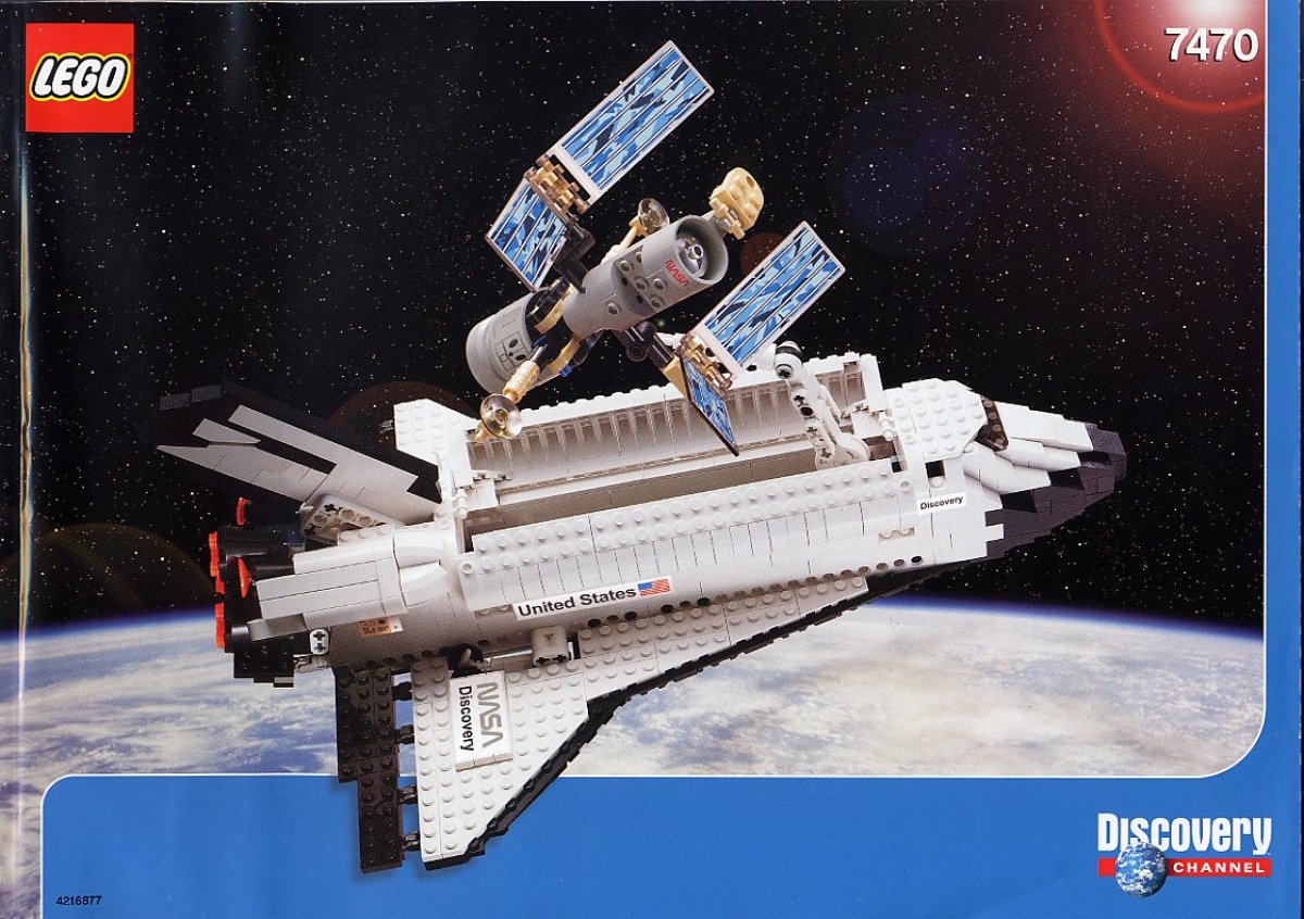 NASA Discovery LEGO Set Reference Inventories and Instructions