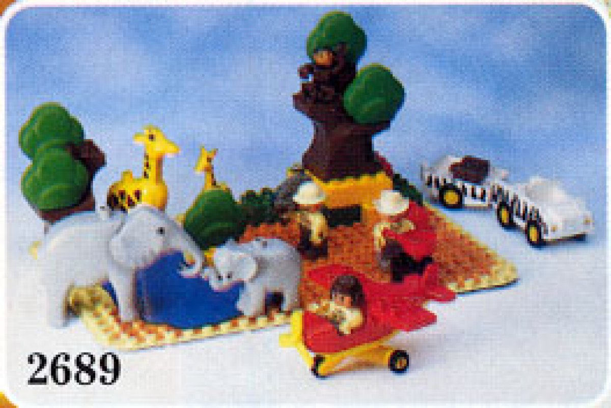 Safari Play Sets Duplo LEGO Set Reference Inventories and Instructions