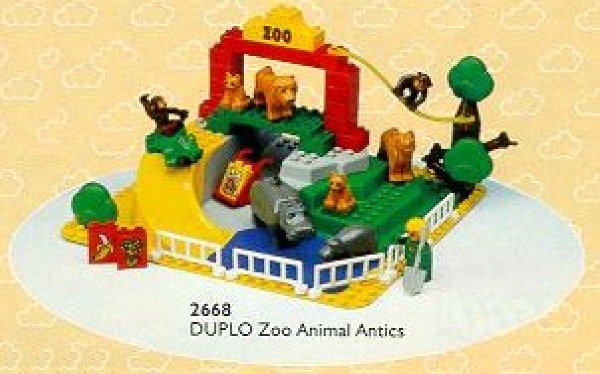 Zoo Play Sets Preschool Duplo LEGO Set Reference Inventories and ...