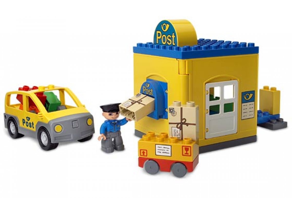 Post Office Duplo Town LEGO Set Reference Inventories and Instructions