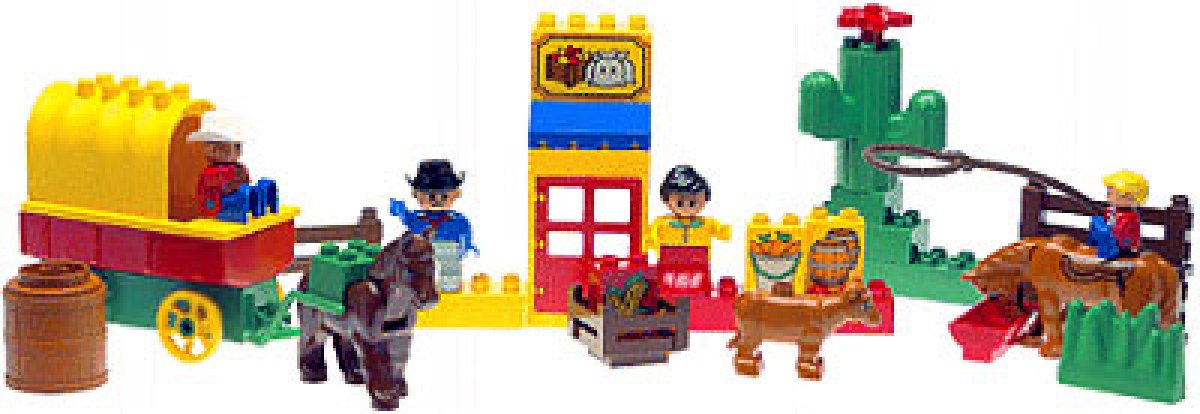 Cowboys Western Duplo LEGO Set Reference Inventories and Instructions