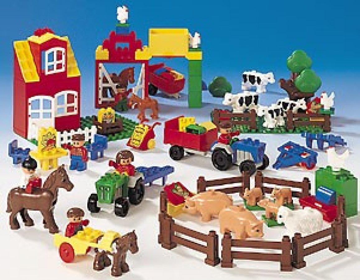 Farm Duplo Town Educational and Dacta LEGO Set Reference Inventories ...