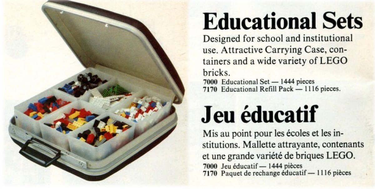 Samsonite Educational and Dacta LEGO Set Reference Inventories and ...