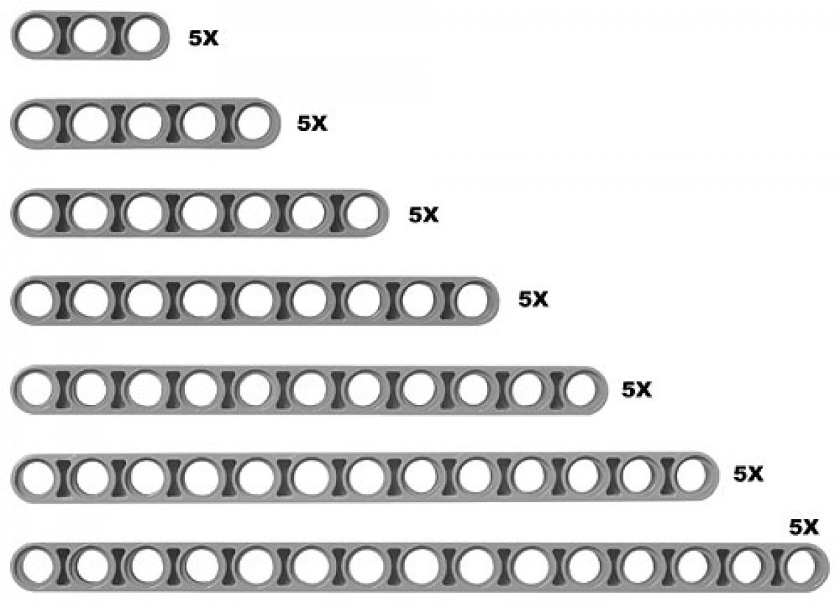 Technic Service Packs Educational and Dacta LEGO Set Reference ...