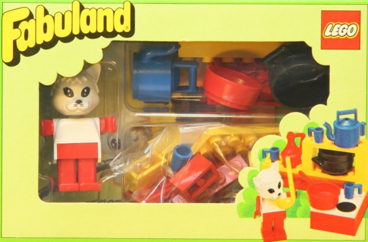 Figure with Accessories Fabuland LEGO Set Reference Inventories and ...