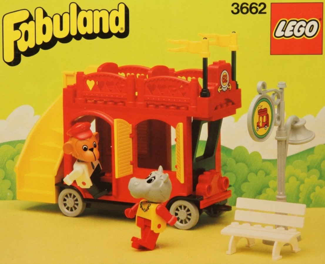 Figure with Vehicle Fabuland LEGO Set Reference Inventories and ...