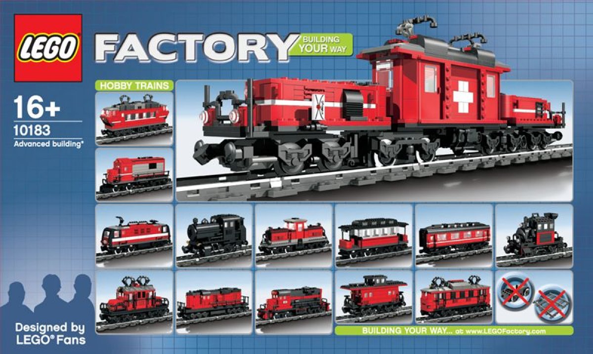 Train Factory LEGO Set Reference Inventories and Instructions