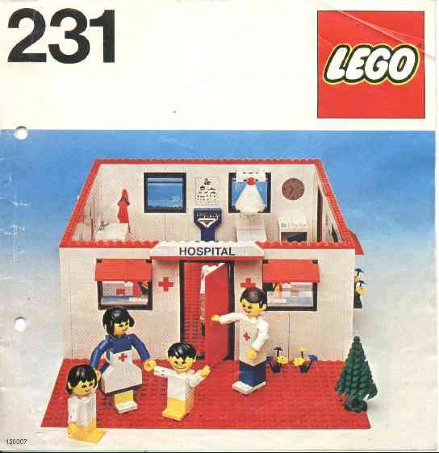 Hospital Homemaker LEGO Set Reference Inventories and Instructions