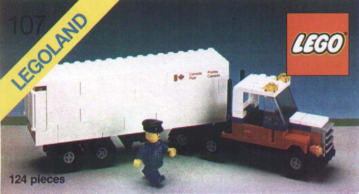 Canada Post Promotional Town Legoland LEGO Set Reference Inventories ...