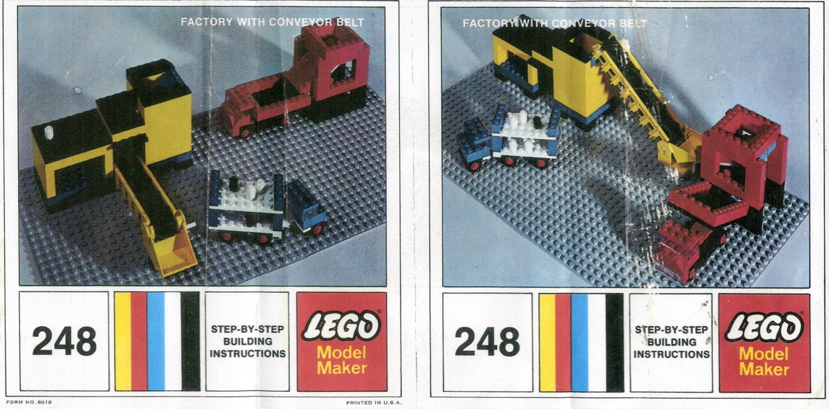 Construction Model Maker Samsonite LEGO Set Reference Inventories and Instructions