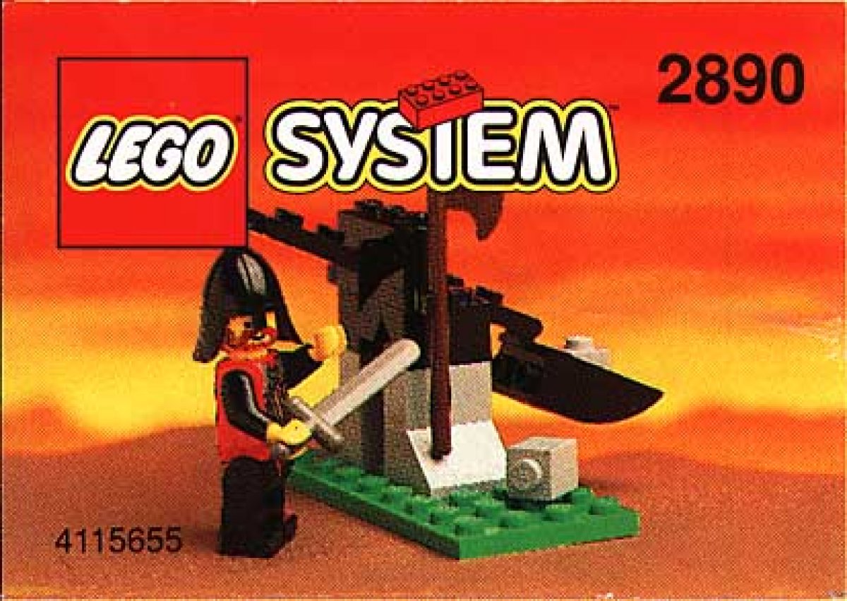 Promotional Black Knights Castle System LEGO Set Reference Inventories ...