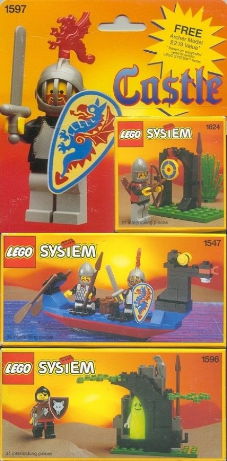 Multi-Set Castle System LEGO Set Reference Inventories and Instructions