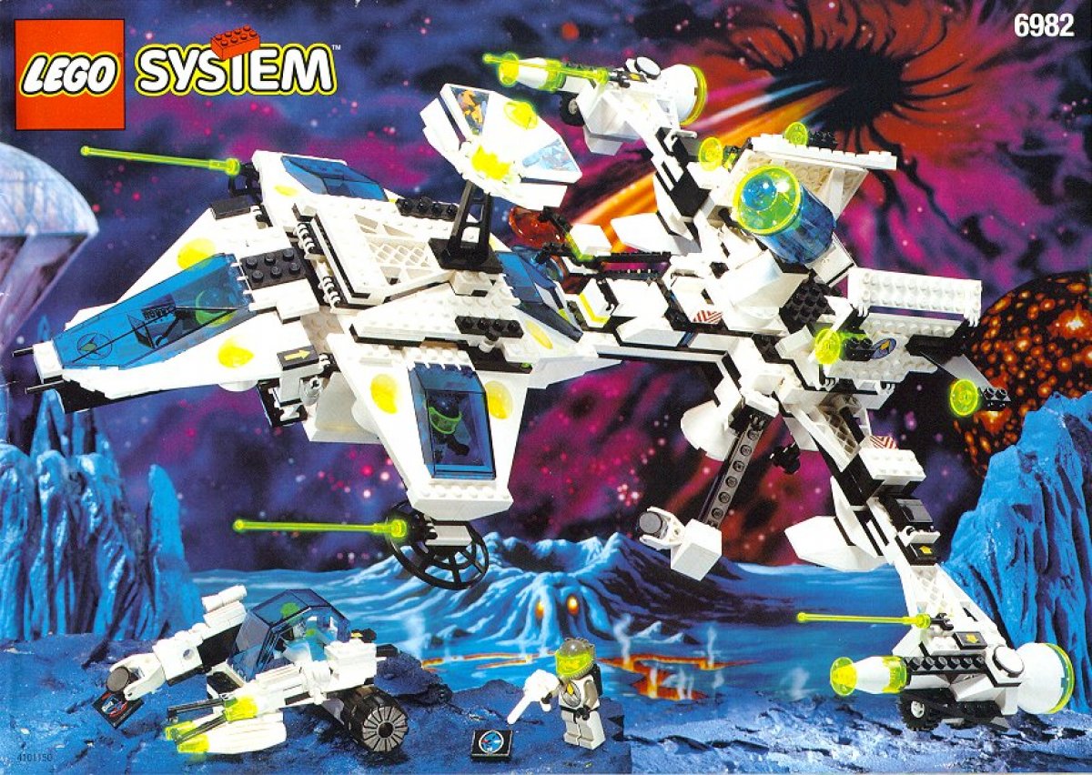 Exploriens Space System LEGO Set Reference Inventories and Instructions