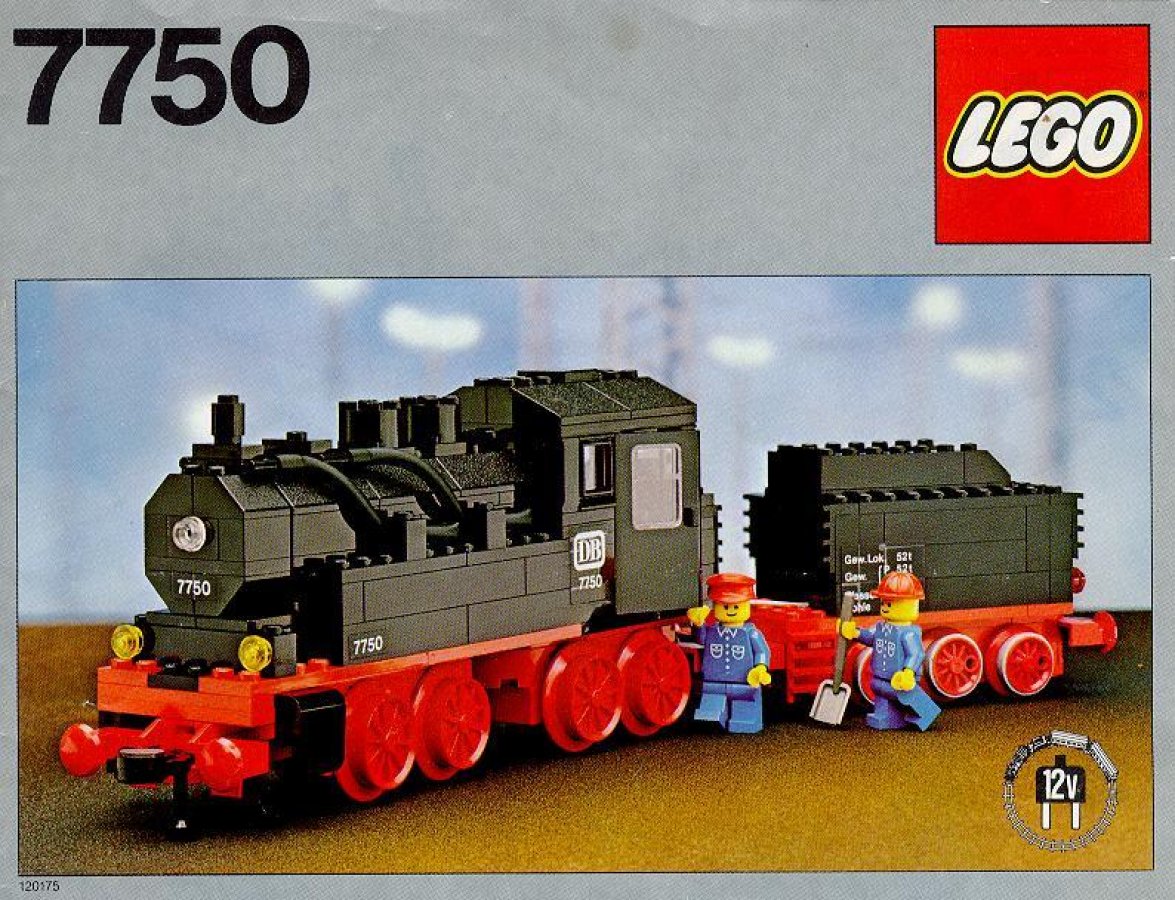 Locomotives 12v Trains System LEGO Set Reference Inventories and ...