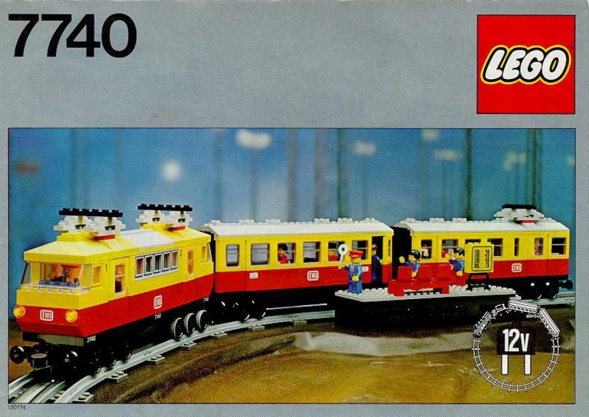 12v Trains System LEGO Set Reference Inventories and Instructions