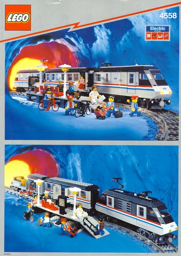 Train Set 9v Trains System LEGO Reference Inventories and Instructions