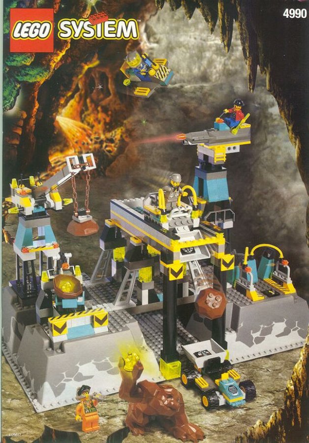 Rock Raiders Underground System LEGO Set Reference Inventories and ...