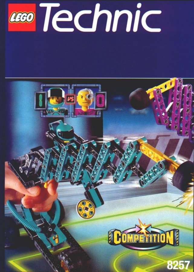 Cyberslam Technic LEGO Set Reference Inventories and Instructions