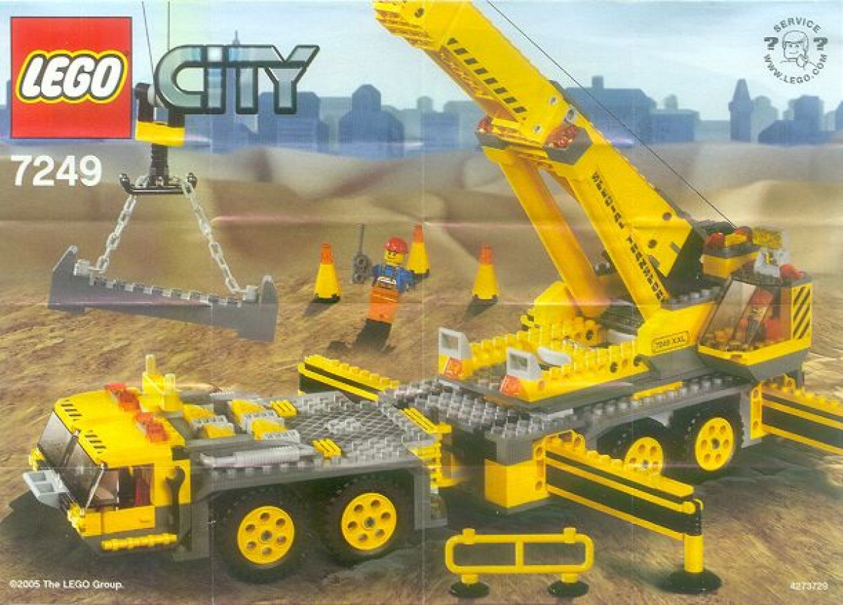 Construction City Town LEGO Set Reference Inventories and Instructions