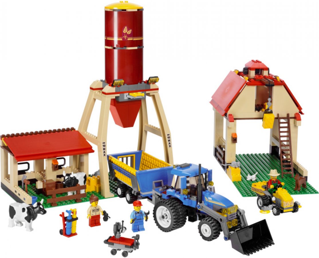 Farm City Town LEGO Set Reference Inventories and Instructions