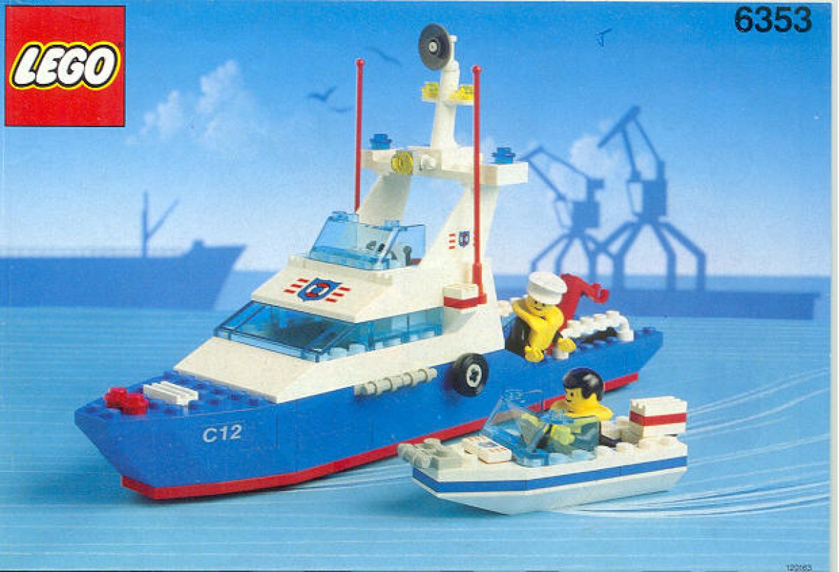 Coast Guard Classic Town LEGO Set Reference Inventories and Instructions