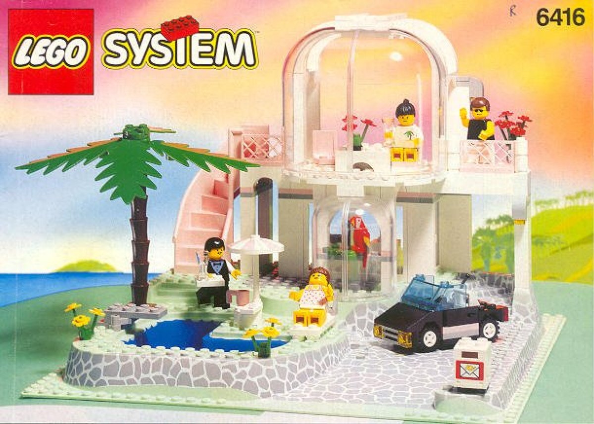 Paradisa Town LEGO Set Reference Inventories and Instructions