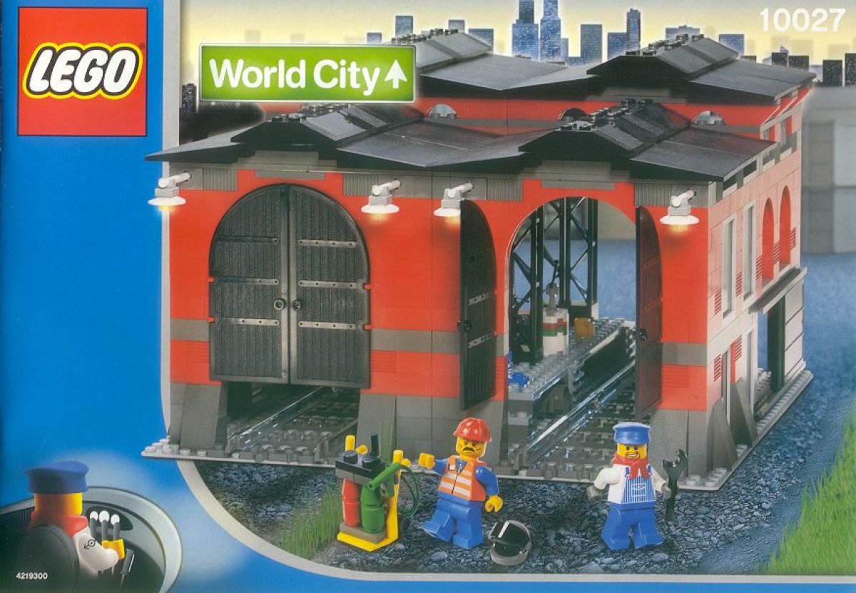World City 9v Train LEGO Set Reference Inventories and Instructions