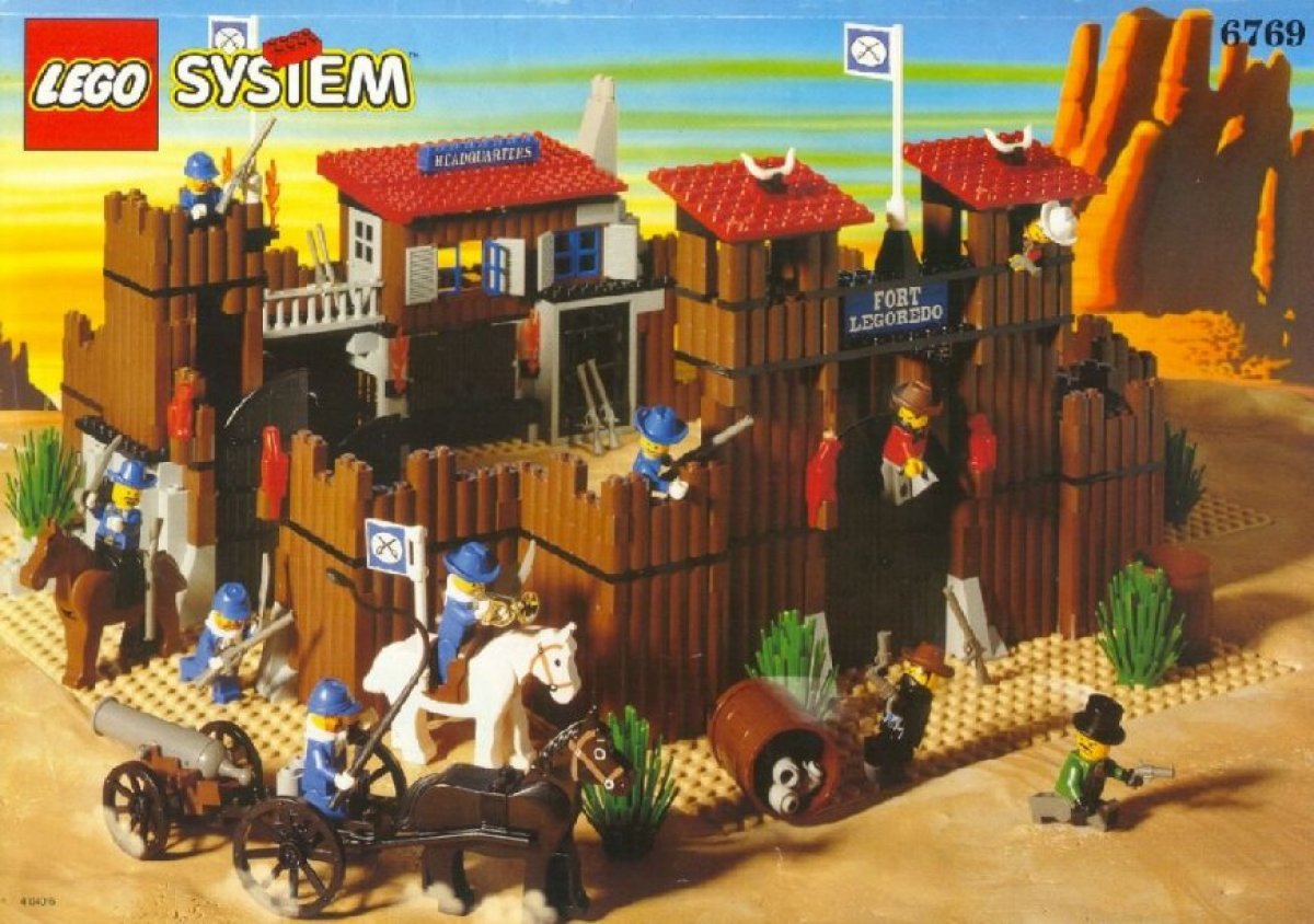 Cowboys Western LEGO Set Reference Inventories and Instructions