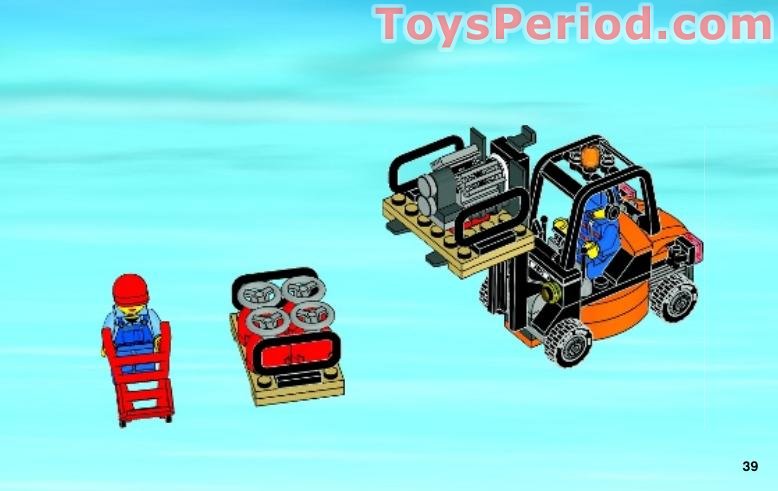 LEGO 60020 Cargo Truck Instructions and Parts List