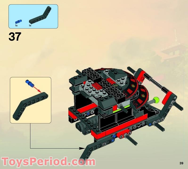 LEGO 70504 Garmatron Instructions and Parts List