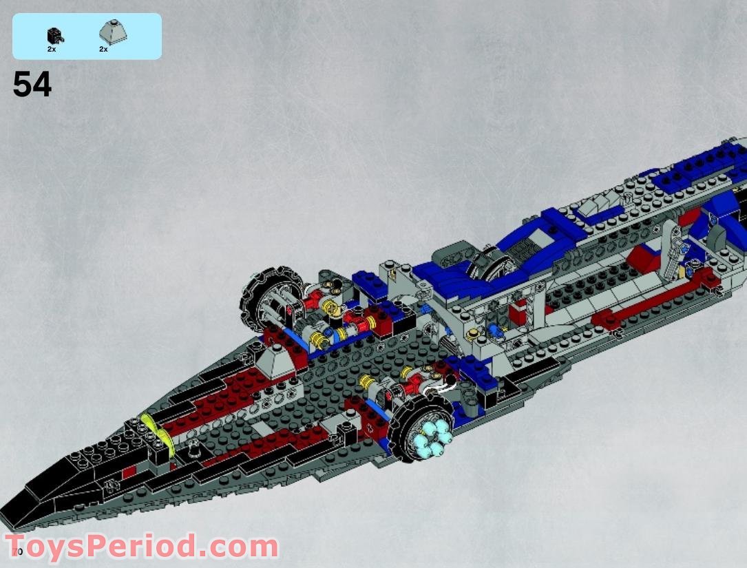 LEGO 9515 The Malevolence Instructions and Parts List