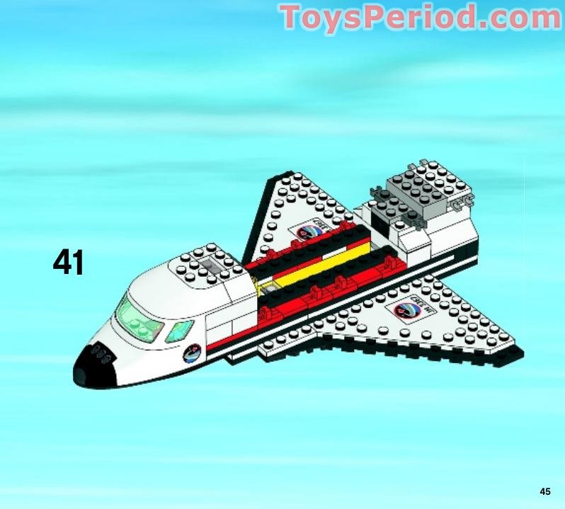 LEGO 3367 Space Shuttle Instructions and Parts List