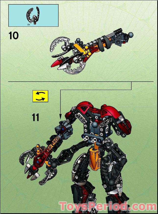 LEGO 10203 Voporak Instructions and Parts List