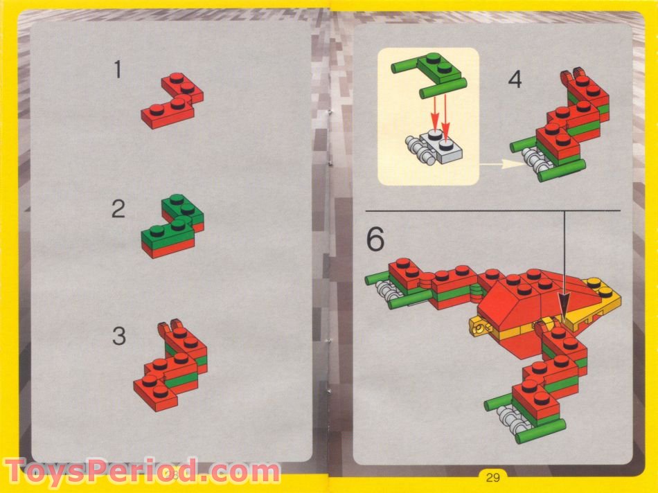 LEGO 4349-3 Wild Pod (Toy Fair Nuernberg Promotion) Instructions and ...
