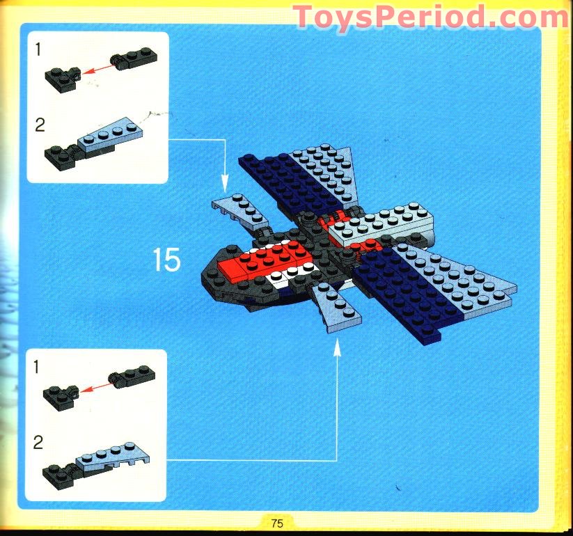 LEGO 4506 Deep Sea Predators Instructions and Parts List