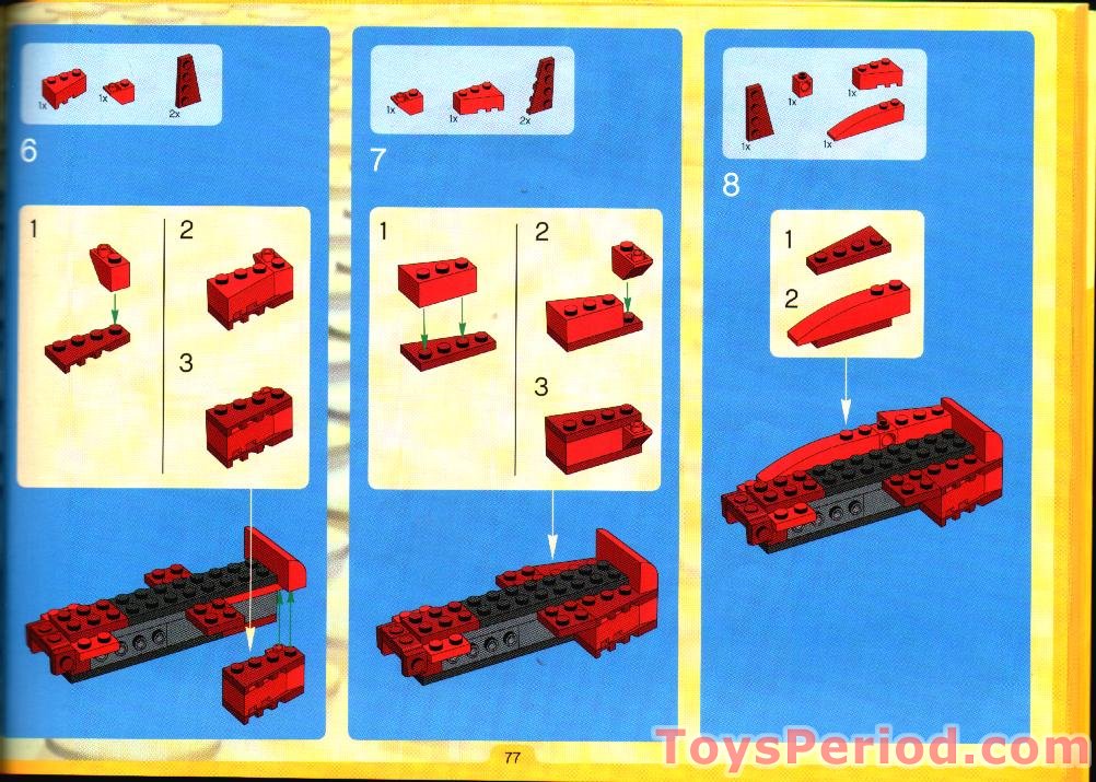 LEGO 4507 Prehistoric Creatures Instructions and Parts List