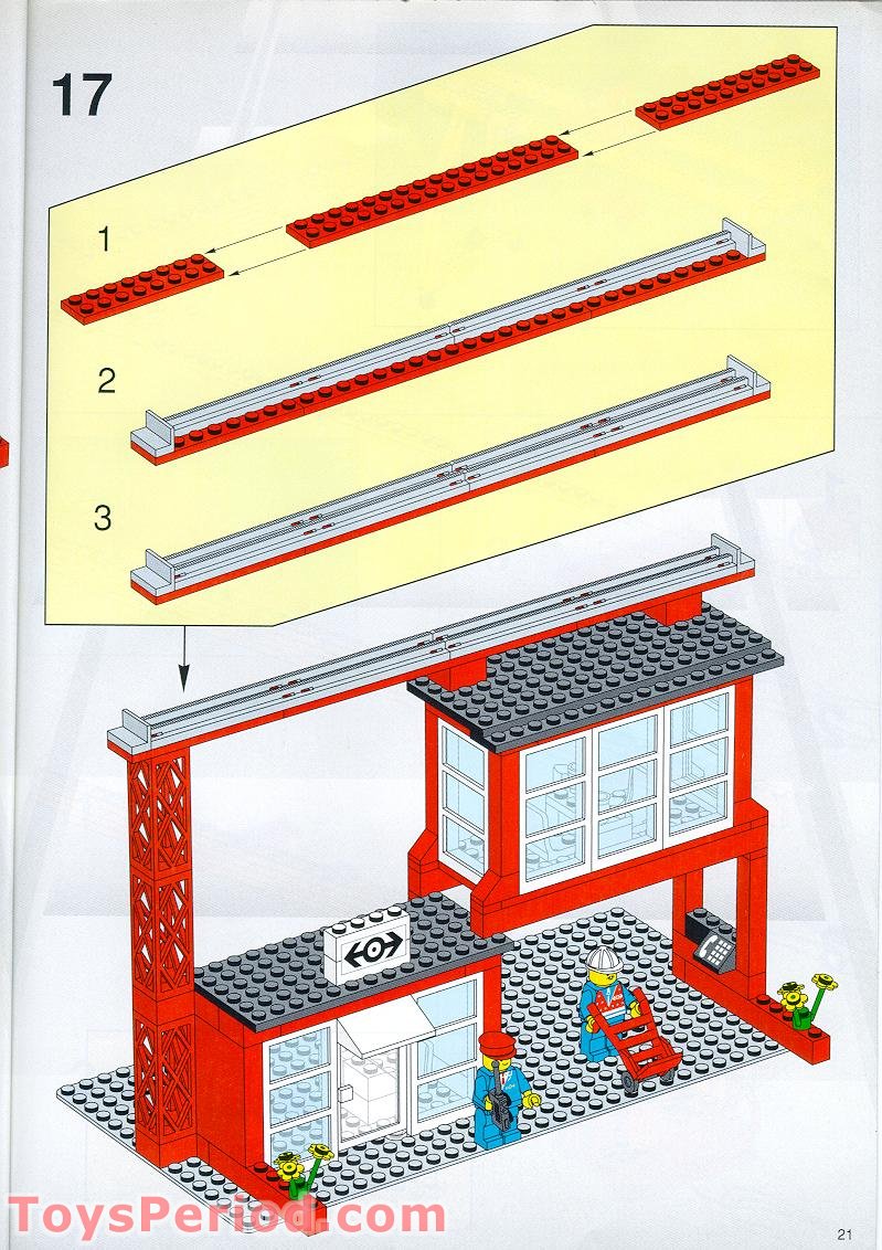 LEGO 4555 Cargo Station Instructions and Parts List