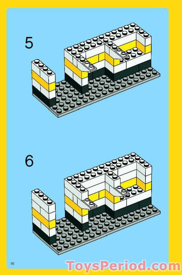 LEGO 6164 LEGO Rescue Building Set Instructions and Parts List