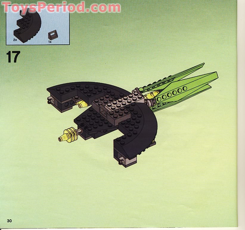 LEGO 7693 Etx Alien Strike Set Parts Inventory and Instructions - LEGO ...