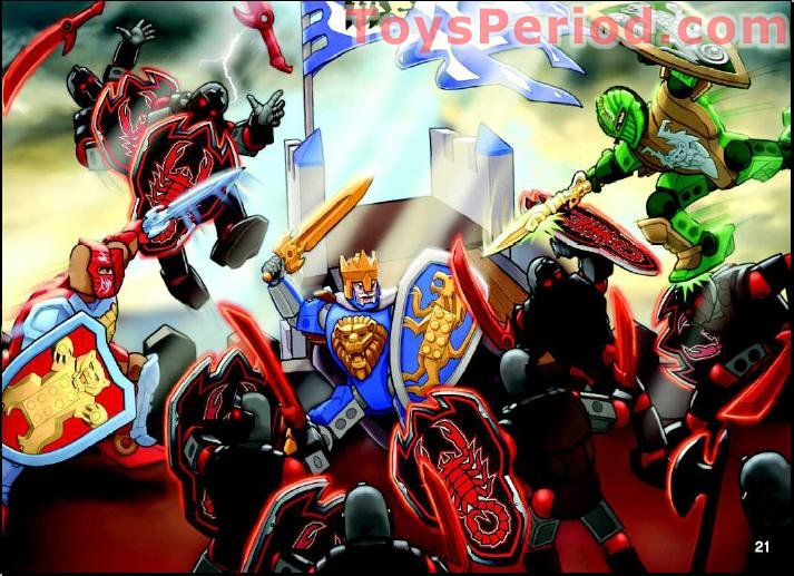 LEGO 8794 Sir Santis Instructions and Parts List