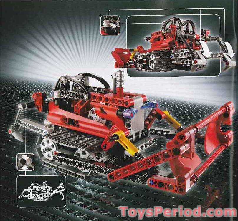 LEGO 8272 Snowmobile Instructions and Parts List